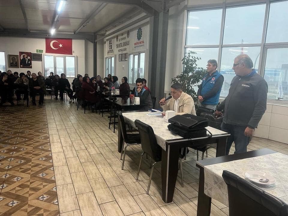 ASLAR PRES VE BEKTAŞ METAL İŞYERLERİ İLE ANLAŞMA SAĞLANDI